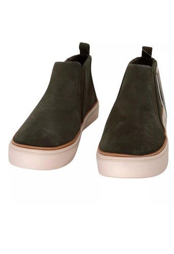 TOMS Olive Bryce Suede Hi-Top Sneakers Womens Shoes, Olive, Size 7.5 | eBay