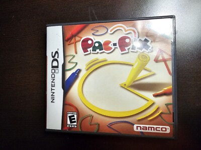 Pac-Man Pac-Pix Nintendo DS 2005 CIB Complete W/ Manual Tested NAMCO ...