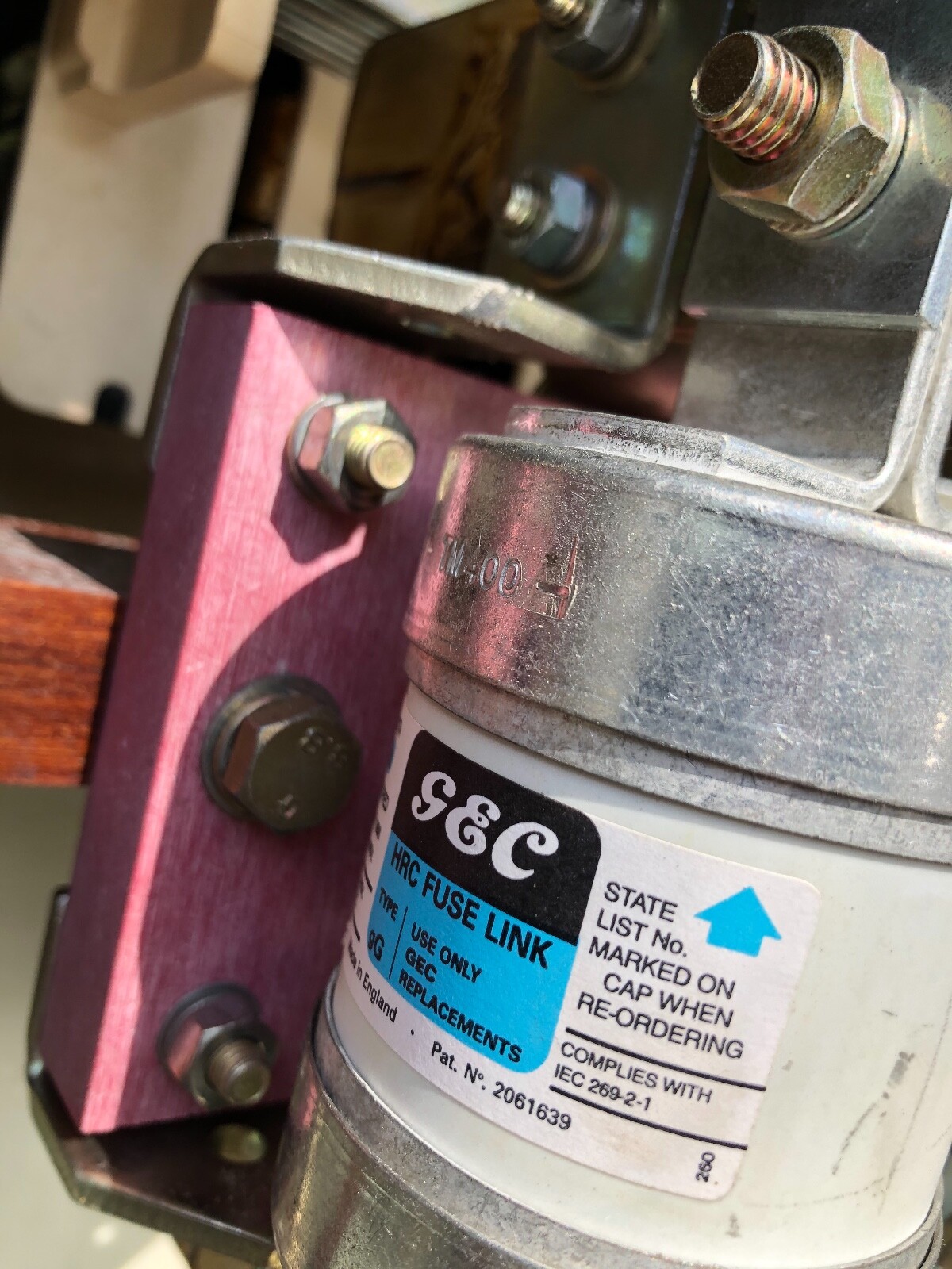 ENGLISH ELECTRIC COMBINATION FUSE-SWITCH TYPE HD 400 AMP 440VAC STOCK ...