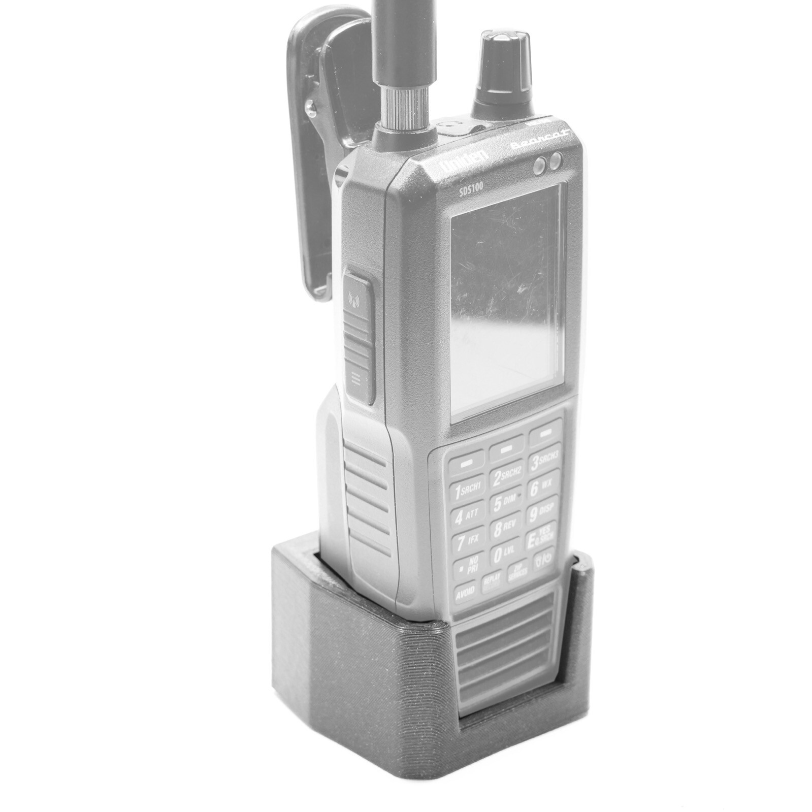 Uniden SDS100 Scanner Vehicle Drop-In Dashboard Mount with AMPS Hole ...