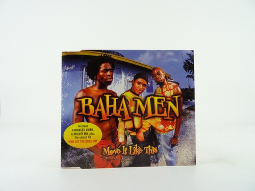 BAHA MEN MOVE IT LIKE THIS (B4) 4 Track CD Single along with Picture ...