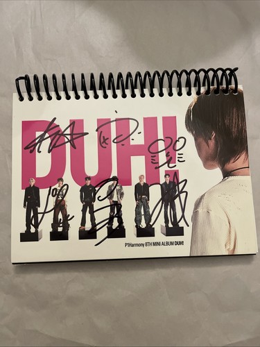 p1harmony Duh! All member signed album, no CD. | eBay