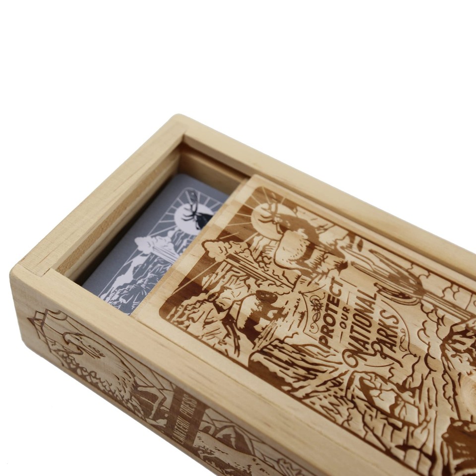 Protect Our National Parks Playing Cards – Premium 52-Card Deck in Pine ...