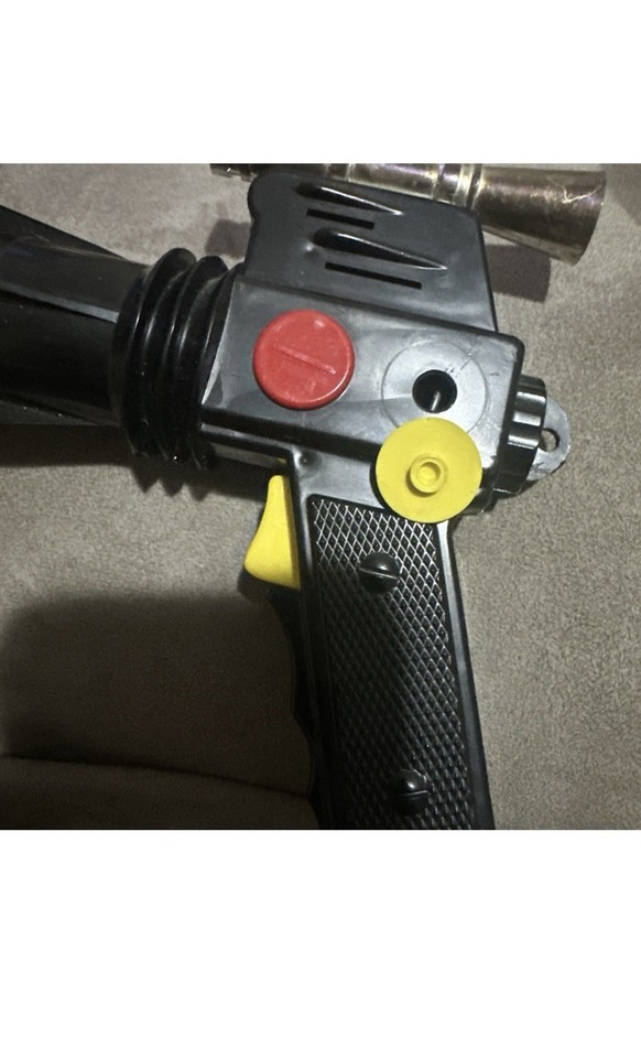 Vtg TIM MEE TOYS "Laser Ray Gun" SPACE TOY with BOX! Read Description ...