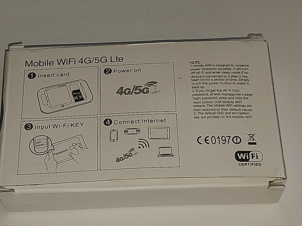 Mobile WiFi 4g/5g LTE 150 Mbps. Complete Inbox, Excellent Condition. | eBay