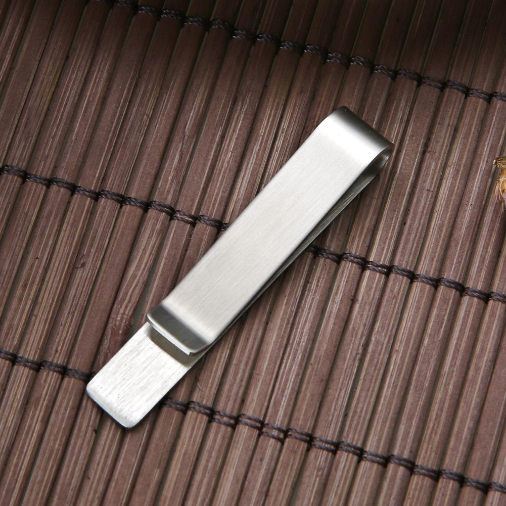 5pcs Metal Stainless Steel Money Clip Holder Folder Collar Clip(Drawing ...