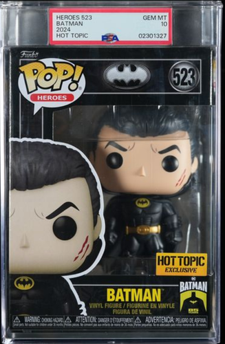 Batman Heroes 523 Funko Pop! Hot Topic Exclusive PSA 10 GEM MINT | eBay