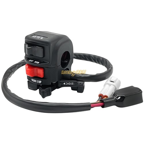 Left Handlebar Kill Switch Start Headlight for Kawasaki Bayou 185 220 ...
