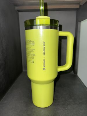 STANLEY Target Summer Exclusive Lime Green Shimmer 40oz Tumbler | eBay