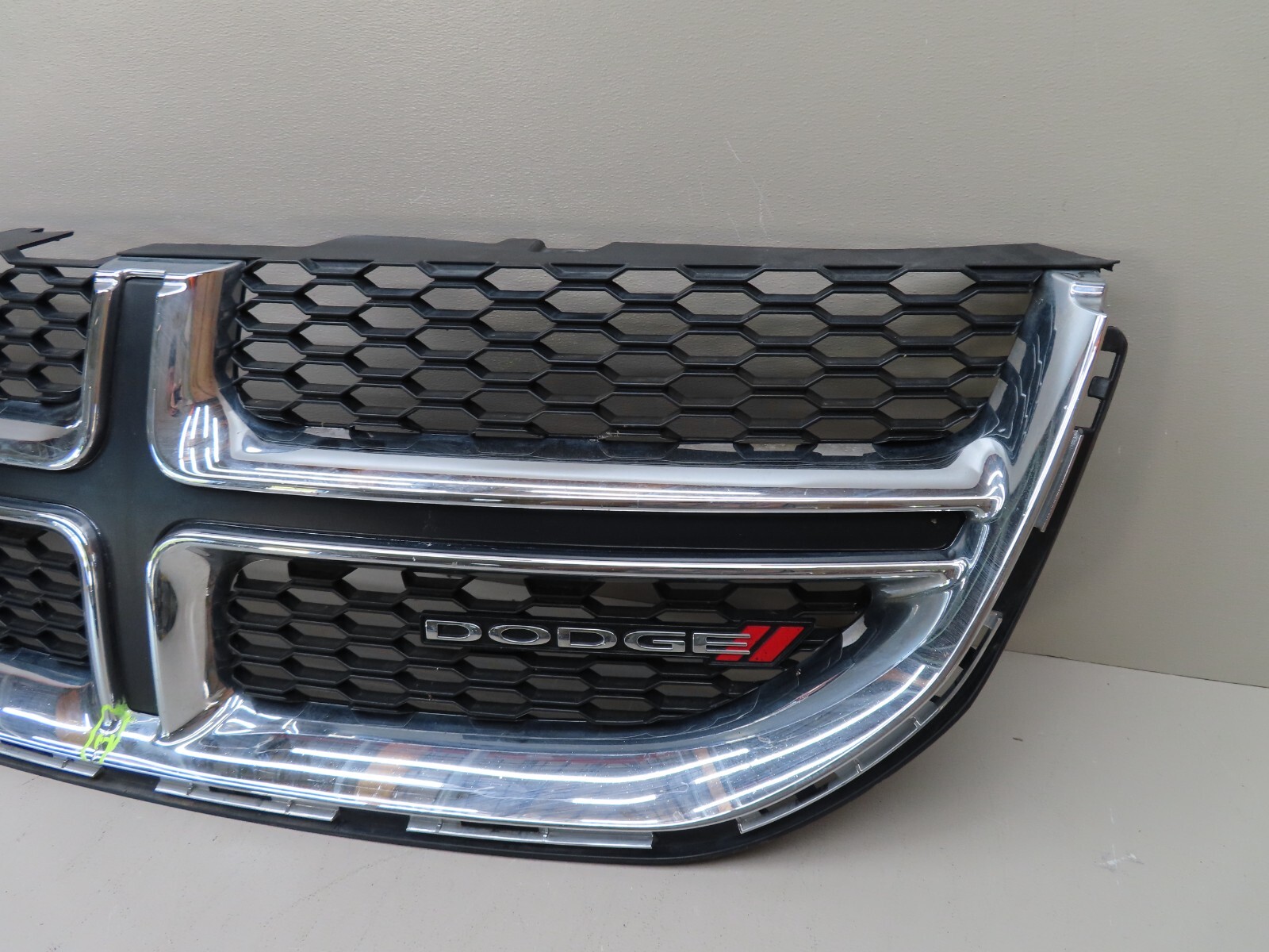 2013-2019 DODGE GRAND CARAVAN FRONT BUMPER GRILL GRILLE W/ CHROME ...