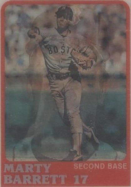 1988 Sportflics - #157 Marty Barrett for sale online | eBay