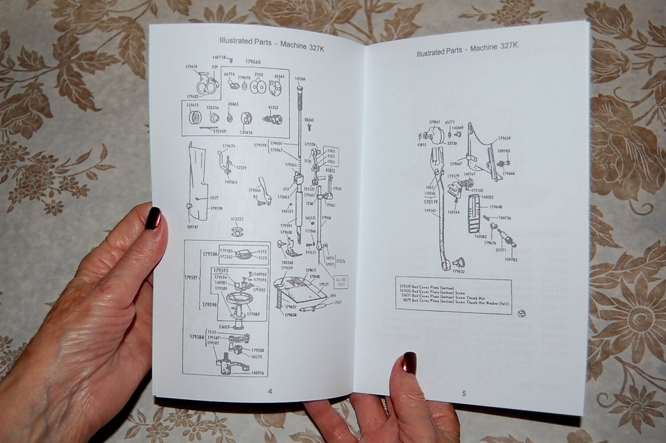 Illustrated Parts Manual to Service Singer Sewing Machines of Classes ...