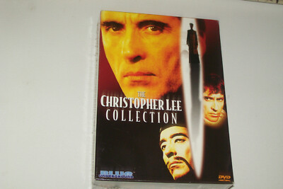 The Christopher Lee Collection (DVD, 2003 Blue Underground, 4-Disc Set ...