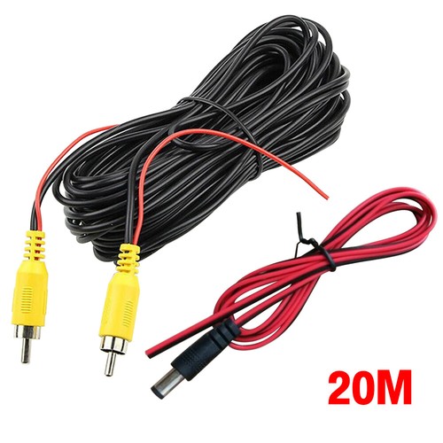 66ft Car Video RCA Extension Cable for Rear View Backup Camera ...