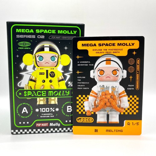 POP MART Mega Space Molly Series 2 MELTING Super Secret 1/108 Rare ...