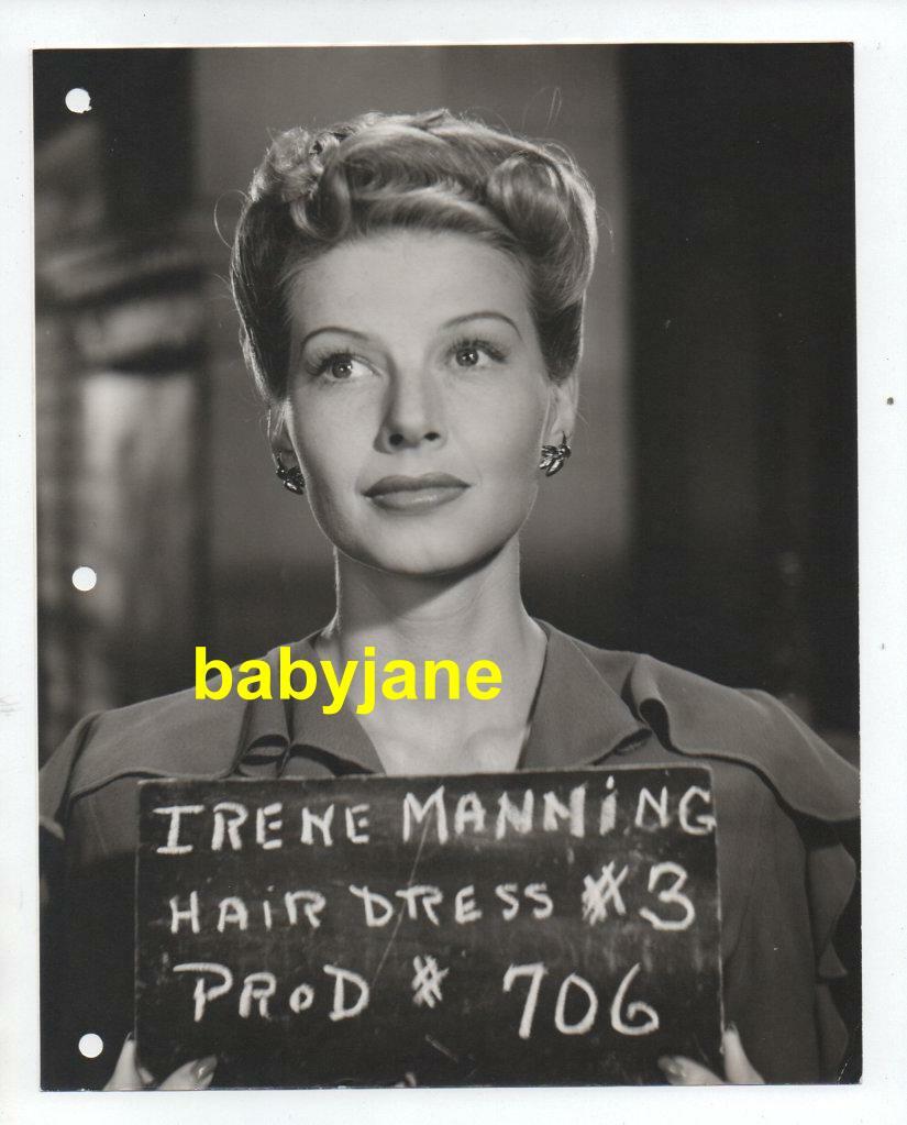 Irene Manning 1940s Irene Manning Portrait For "The Desert Song"