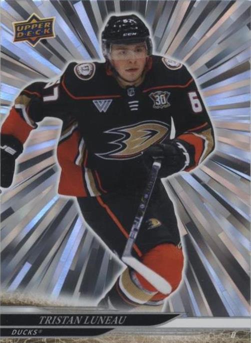 2024-25 Upper Deck Series 1 - Tristan Luneau #3 Outburst Silver for ...