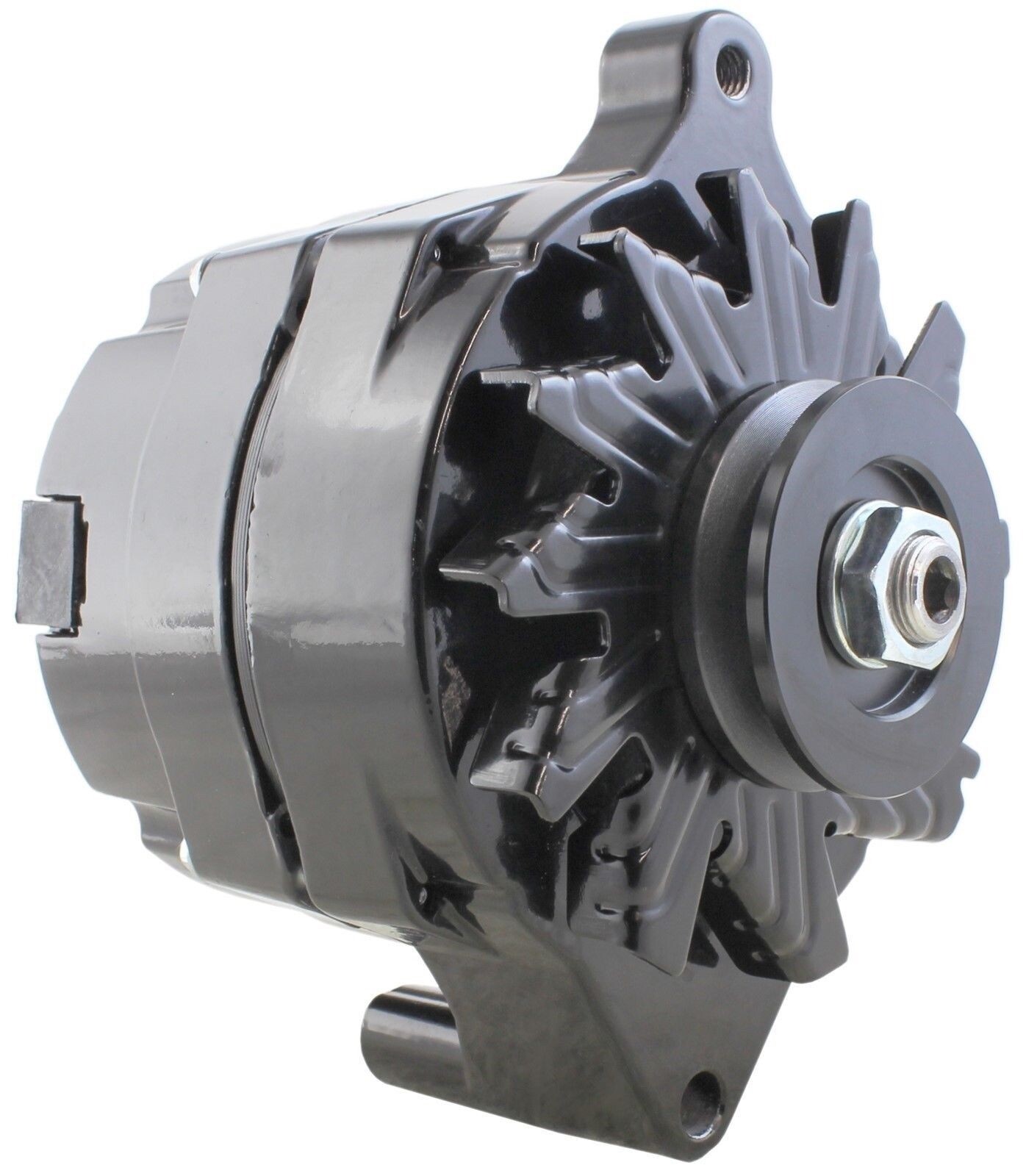 Ford 1G Black 120 AMP 10si Conv 1 Wire V Belt Pulley Alternator Ford ...