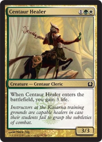 Centaur Healer -Foil Light Play MTG Return to Ravnica | eBay
