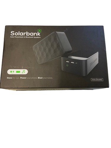 SOLGAARD Solarbank Solar Powerbank & Bluetooth Speakers NEW Sealed | eBay
