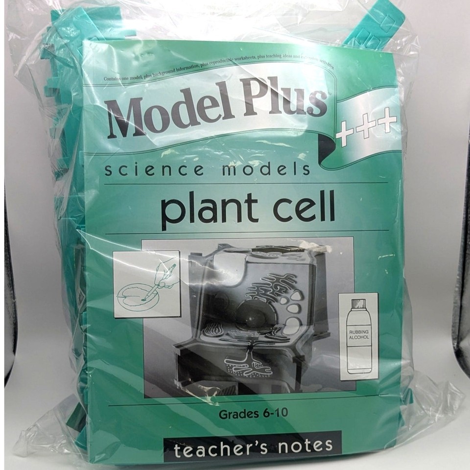New Model Plus The Plant Cell Buildable Foam Activity Science School ...