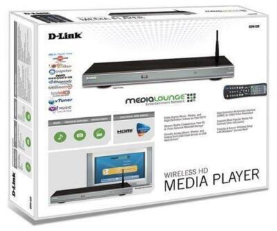 NEW D-link MediaLounge DSM-520 Digital HD Streaming Media HDMI USB ...