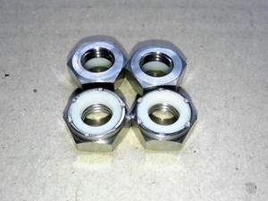 Titanium Hardware Skateboard Truck Axle Nuts w/Nylock 5/16in | eBay