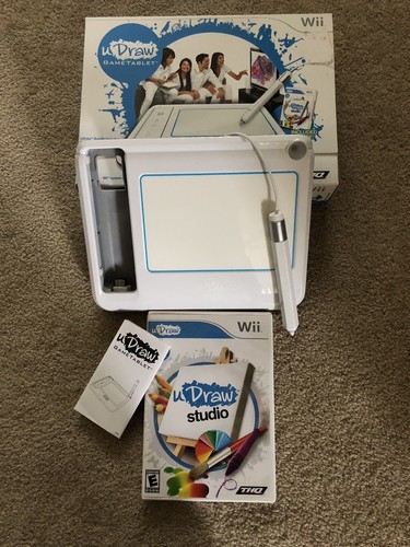 THQ uDraw GameTablet | Wii | White | uDraw Studio | Game Tablet w/ Draw ...
