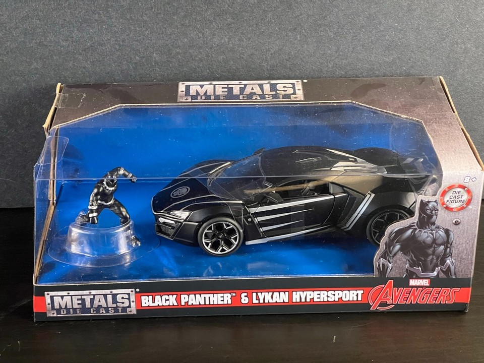Limited Edition Black Panther Die-Cast Marvel Avengers Car | eBay