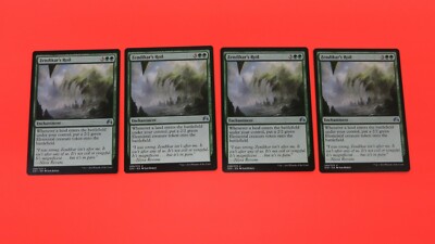 4x ZENDIKAR'S ROIL ORIGINS PLAYSET MTG Magic the Gathering UNPLAYED ...