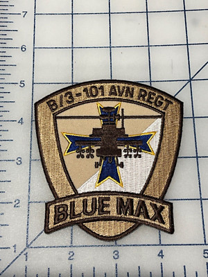 US Army B Co 3- 101st Airborne Aviation Regiment BLUE MAX Squadron ...