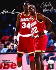 Clyde Drexler Hakeem Olajuwon Houston Rockets Autographed 8x10 Photo ...