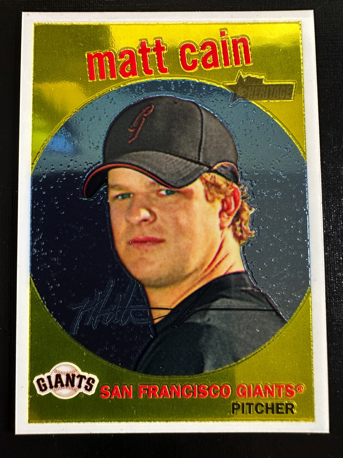 2008 Topps Heritage - Chrome #C62 Matt Cain /1959 for sale online | eBay