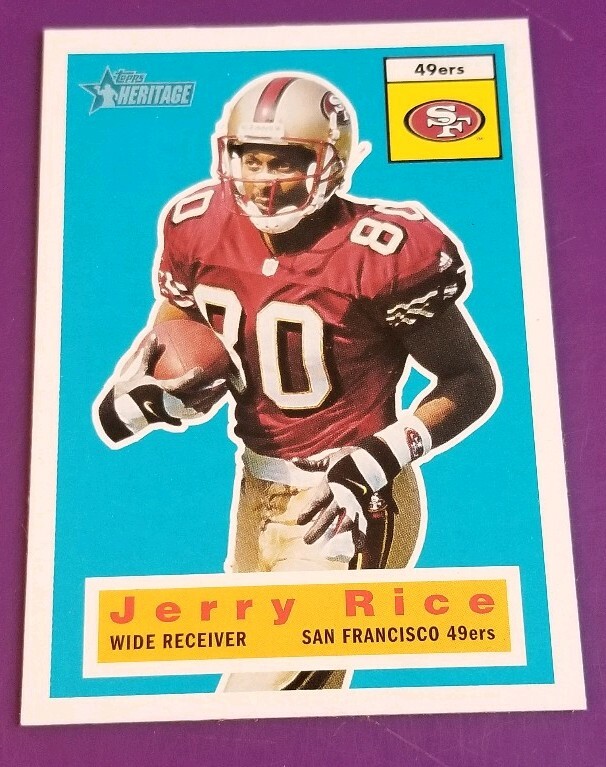 2001 Topps Heritage - Jerry Rice #17 for sale online | eBay