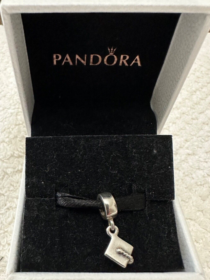 Authentic Pandora #791892 Graduation Cap Bead - Preowned #119 | eBay