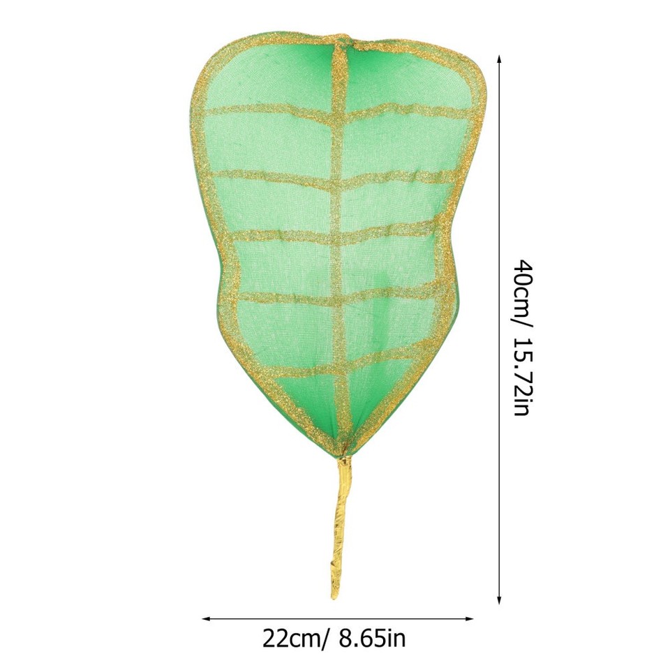 Fan Portable Large Palm Leaf Chinese Dance Fabric Prop Plastic Hand ...