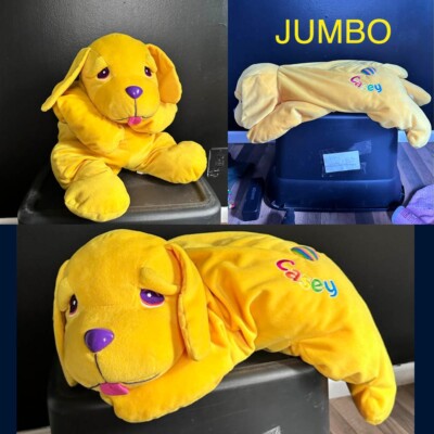 Vintage 90's Retro Lisa Frank Casey Yellow Dog JUMBO Plush | eBay