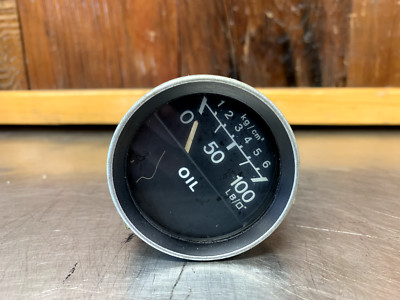MG MGB 1977-80 • Original Oil Pressure Gauge , Smiths #PL 2324/00. Used ...