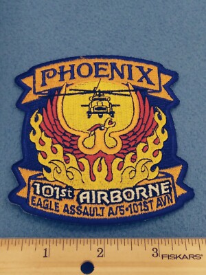 MILITARY 101st AIRBORNE AVIATION PHOENIX PATCH | eBay
