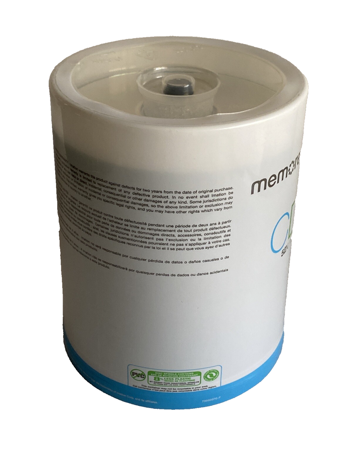 Memorex CD-R Digital Media 52X 700 MB 80 Minutes 100 Pack Spindle ...
