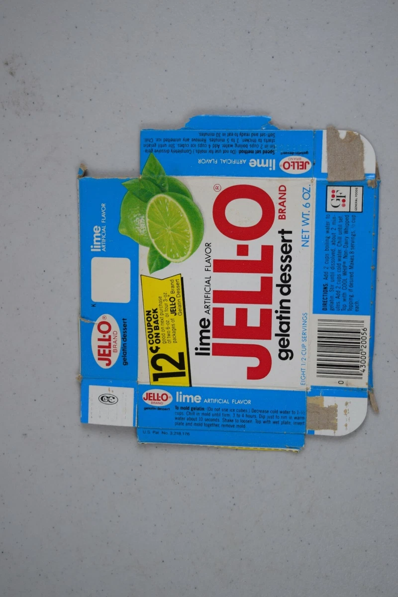 Lime Jello Box
