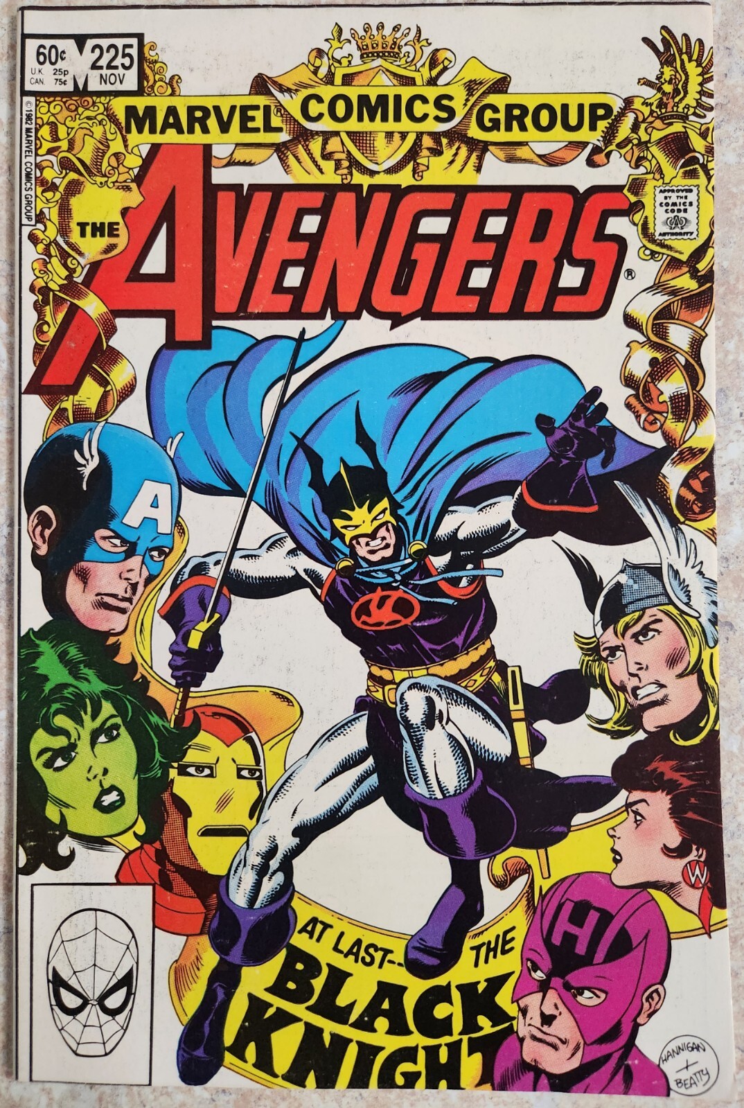 Avengers #225 cover recreation by dalgoda7 on DeviantArt