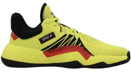 adidas D.O.N. Issue #1 Shock Yellow for Sale | Authenticity Guaranteed ...