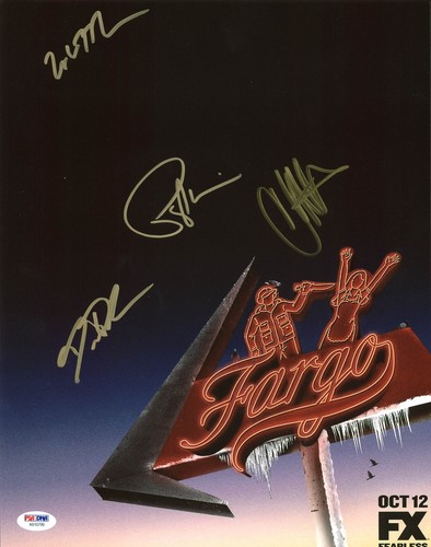 Fargo (Patrick Wilson, Zahn McClarnon, +2) Signed 11X14 Photo PSA/DNA # ...