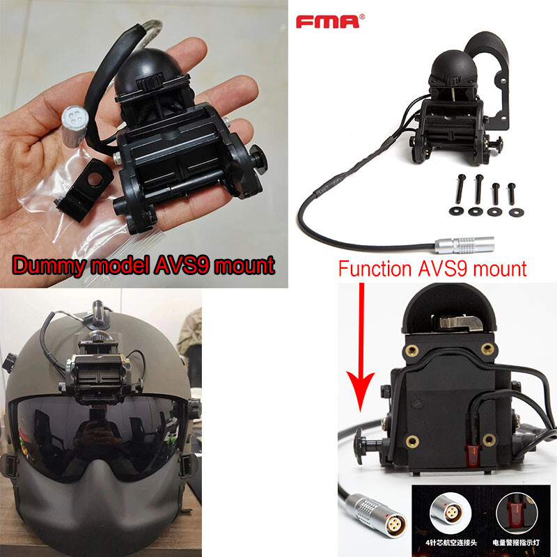 ANVIS6/9 aviator's NVG Bracket Mount Base For AVS9 AN-VIS10 GPNVG18 | eBay