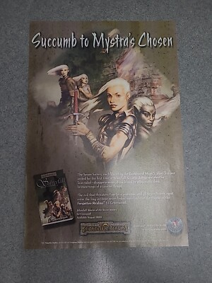 Forgotten Realms Silverfall Stories Of The Seven Sisters Print Ad 1999 ...