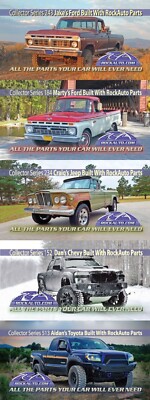 "NEW" ROCKAUTO COLLECTOR SERIES CAR MAGNETS "5 PIECES" | eBay