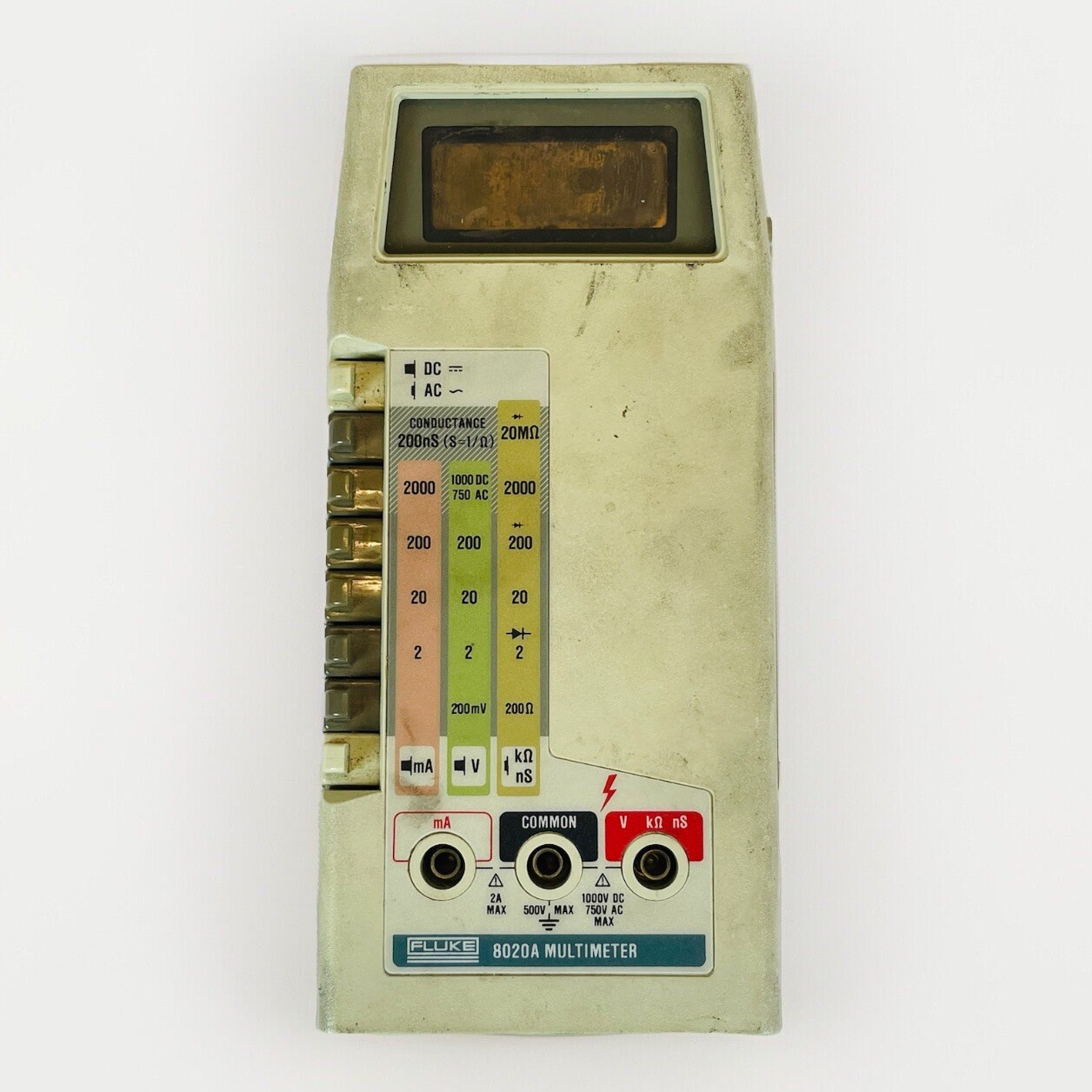 Fluke 8020A Multimeter Handheld Digital | eBay
