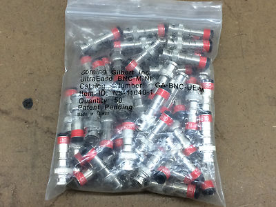 Gilbert GABNCUEM BNC Connector for Mini Cable- Lot of 50 | eBay