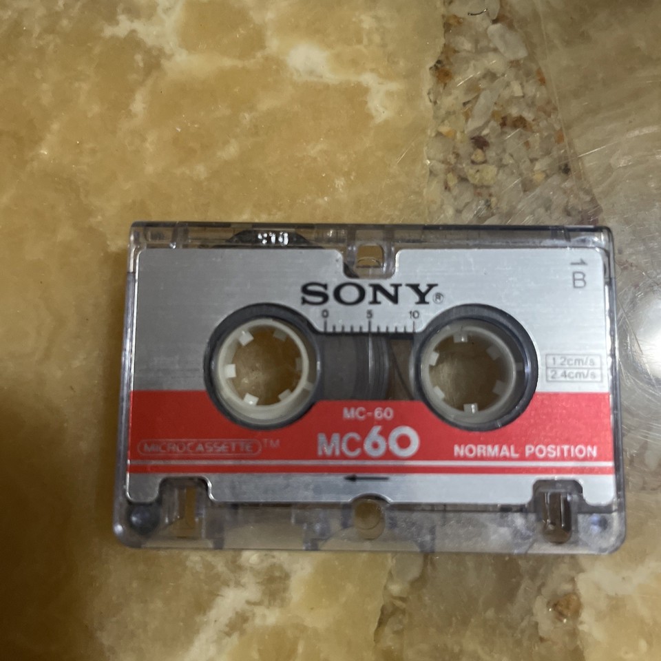 Sony Micro Cassette Tape Answer Machine Dictation Recorder - MC-60 | eBay